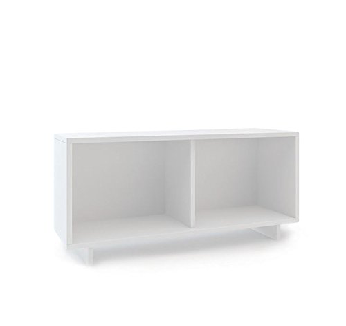 Oeuf Perch Twin Size Shelf Unit, White