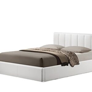 Baxton Studio Templemore Platform, Queen, White