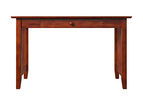 AFI Mission Desk with Drawer, Antique Walnut