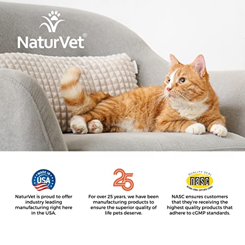 NaturVet – Digestive Enzymes For Cats Plus Probiotics – 60 Soft Chews – Helps Support Diet Change & A Healthy Digestive Tract – Aids in the Absorption of Vitamins & Minerals – 30 Day Supply