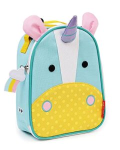 skip hop kids lunch box, zoo lunchie, unicorn