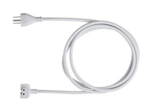 apple power adapter extension cable (for macbook pro, macbook, macbook air)