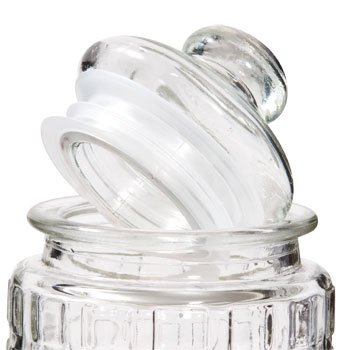 Set of 3 Airtight Mini Jars (5 Inches Tall)