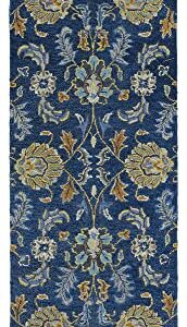 Kaleen Rugs Helena Hand-Tufted Area Rug, Blue/Multi, 2' x 3'