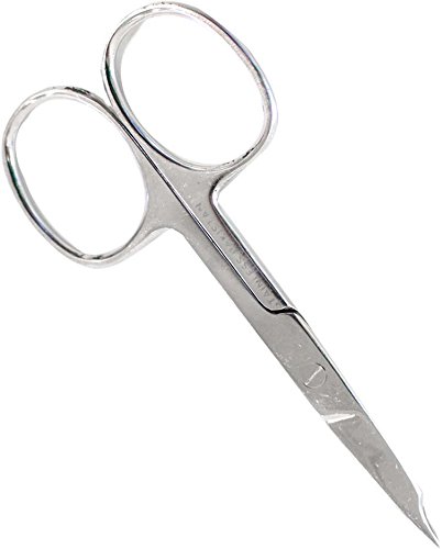 ToolUSA 4.5" Nail Scissors With 1-1/4" Curved Arrow Blades: SC-44352-Z02 : (Pack of 2 Pcs)