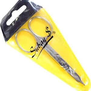 ToolUSA 4.5" Nail Scissors With 1-1/4" Curved Arrow Blades: SC-44352-Z02 : (Pack of 2 Pcs)