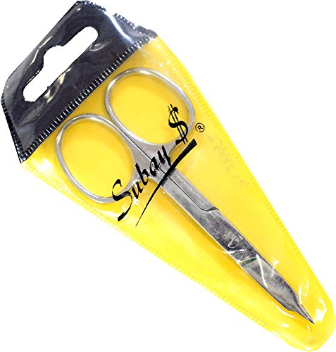 ToolUSA 4.5" Nail Scissors With 1-1/4" Curved Arrow Blades: SC-44352-Z02 : (Pack of 2 Pcs)