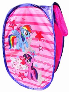 my little pony pop up hamper in pink