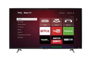 tcl 50fs3850 50-inch 1080p roku smart led tv (2015 model)