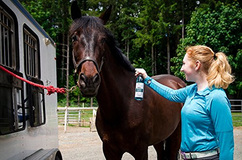 ECOVET Horse Fly Spray Repellent/Insecticide (Made with Food Grade Fatty acids), 18 oz