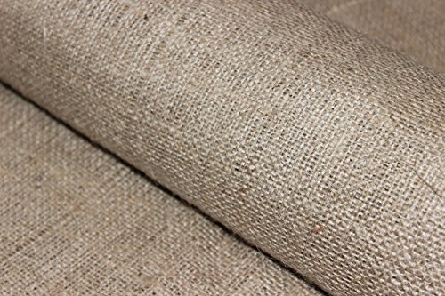 Burlapper Burlap Fabric (40 Inch x 5 Yards)