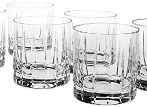 Schott Zwiesel Tritan Crystal Glass Distil Barware Collection Kirkwall DOF Old Fashioned Cocktail Glasses (Set of 6), 13.5 oz, Clear