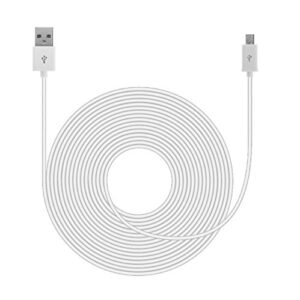 20ft usb power cable for nest cam, yi cam, wyze cam, etc.