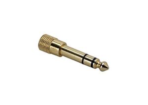 hosa ghp-105 3.5 mm trs to 1/4" trs heaphone adaptor