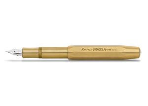 kaweco brass sport fountain pen