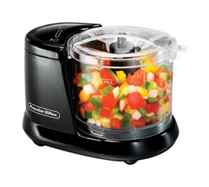 hamilton beach proctor silex mini food chopper black