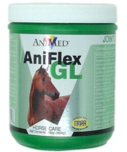 durvet aniflex gl joint care powder for horses