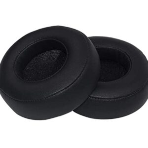 VEKEFF 2 pcs Replacement Earpads Ear Pads Cushion for Beats by Dr.Dre PRO/Detox Headphones (Black)