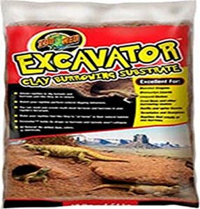 zoo med 26406 laboratories 690108 excavator clay burrowing substrate, 20 lb