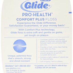 Glide PRO-Health Comfort Plus Dental Floss, Mint, 43.7-Yard Dispenser (Pack of 3)