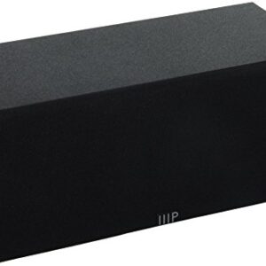 Monoprice 11948 Premium Home Theater Center Channel Speaker, Black