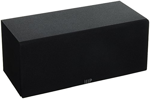 Monoprice 11948 Premium Home Theater Center Channel Speaker, Black