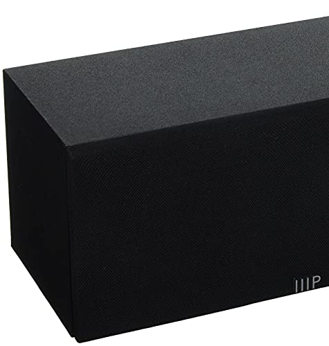 Monoprice 11948 Premium Home Theater Center Channel Speaker, Black