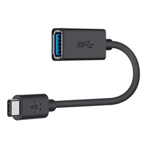 belkin 3.0 usb c to usb adapter - usb c charger - usb c cable - usb-c to usb adapter - usb type-c cable compatible with ipad pro, ipad air, macbook pro, macbook air, chromebook pixel & more