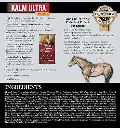 TRIBUTE Kalm Ultra for Horse, 50 lb