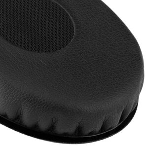 Geekria QuickFit Replacement Ear Pads for Sennheiser HD229 HD239 HD228 HD238 HD220 HD219 HD218 Headphones Ear Cushions, Headset Earpads, Ear Cups Cover Repair Parts (Black)