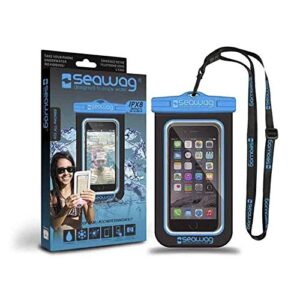 seawag wp case 5.7 w/ipx8 certficate black blue unisex wp case 5.7