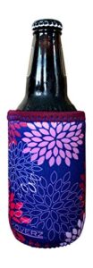 koverz neoprene 12 oz. can/bottle coolie insulator - choose your style! - midnight mums