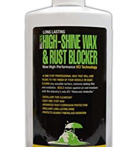 Bull Frog 98126 High Shine Wax and Rust Blocker Performance VCI Technology. A one Step Professional was That Will add Years to The Finish of Your Vehicle or Boat.