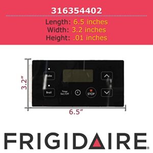 GENUINE Frigidaire 316354402 Range, Stove and Oven Overlay Unit