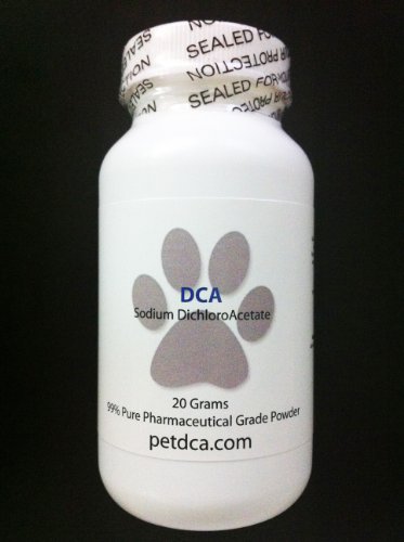 Pure Pet DCA 20g, Sodium Dichloroacetate - North American Made in a Certified Laboratory. Absolutely NO Animal by-Products or Fillers. Highest Quality Available - Buy Direct from The Source