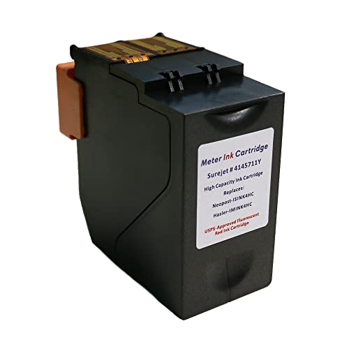 PostageInk.com # ISINK4HC / IMINK4HC Sure.Jet # 4145711Y Non-OEM Ink Cartridge Replacement for use with IS440, IS460, IS480 and IS490 Postage Meters