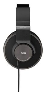 akg pro audio k553 mkii over-ear, closed-back, foldable studio headphones,black