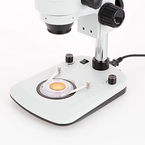 New 7X-45X Dual Lit 6W LED Trinocular Stereo Zoom Microscope (SMDG-2T-6WB)