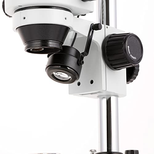 New 7X-45X Dual Lit 6W LED Trinocular Stereo Zoom Microscope (SMDG-2T-6WB)