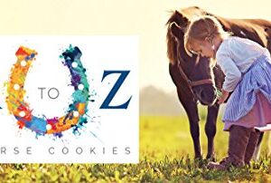 Horse Treats: A to Z Horse Cookies Blonde Bits of Health, Low Carb, Low Sugar, A Softer Cookie, Wheat, Corn, Soy and Alfalfa Free, Made With Cinnamon and Agave, Organic, All Natural Human Grade Ingredients (4.5 lbs Box)