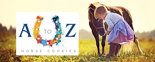 Horse Treats: A to Z Horse Cookies Blonde Bits of Health, Low Carb, Low Sugar, A Softer Cookie, Wheat, Corn, Soy and Alfalfa Free, Made With Cinnamon and Agave, Organic, All Natural Human Grade Ingredients (4.5 lbs Box)