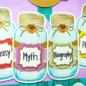 Teacher Created Resources Shabby Chic Mason Jars Accents (77191)