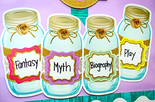 Teacher Created Resources Shabby Chic Mason Jars Accents (77191)