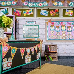 Teacher Created Resources Shabby Chic Burlap Accents (77192)