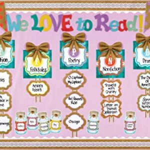 Teacher Created Resources Shabby Chic Burlap Accents (77192)