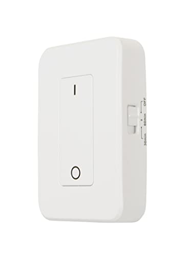 LIGHT IT! by Fulcrum, 30019-308 Wireless Remote Control Switch, White, Single pack