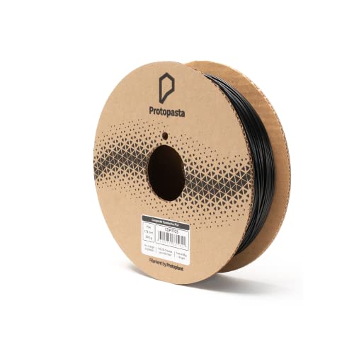 Protopasta Electrically Conductive PLA 3D Printer Filament 1.75mm 500g PLA Filament; 3D Printing Filament on Recyclable Cardboard Spool for 3D Printers Like Creality Ender, ANYCUBIC, FlashForge