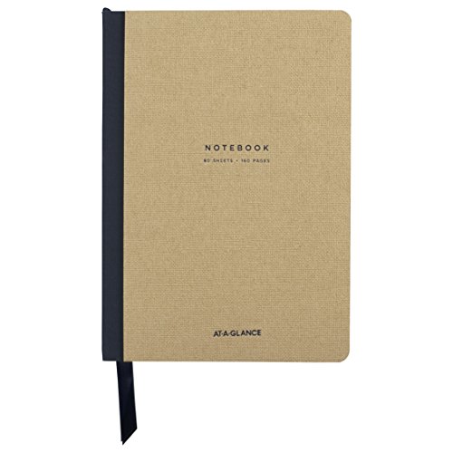 AT-A-GLANCE Professional Meeting Notebook, 5.88 x 8.75 Inches, Collection, Tan (YP13507)