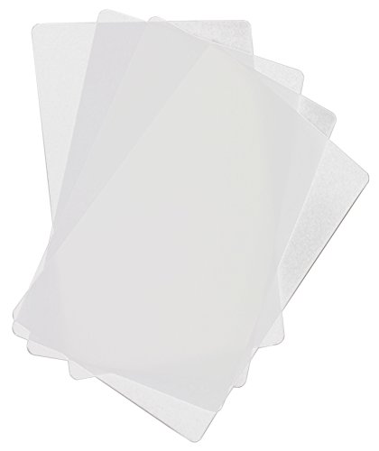 Cut N' Funnel Food Service Grade Flexible Plastic Cutting Mat 4 Pack Made in the USA 18" x 12" BPA Free Dishwasher Safe