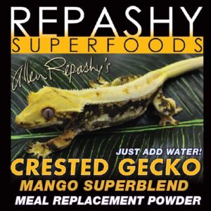 repashy crested gecko mrp diet - food 'mango' superblend 3 oz jar